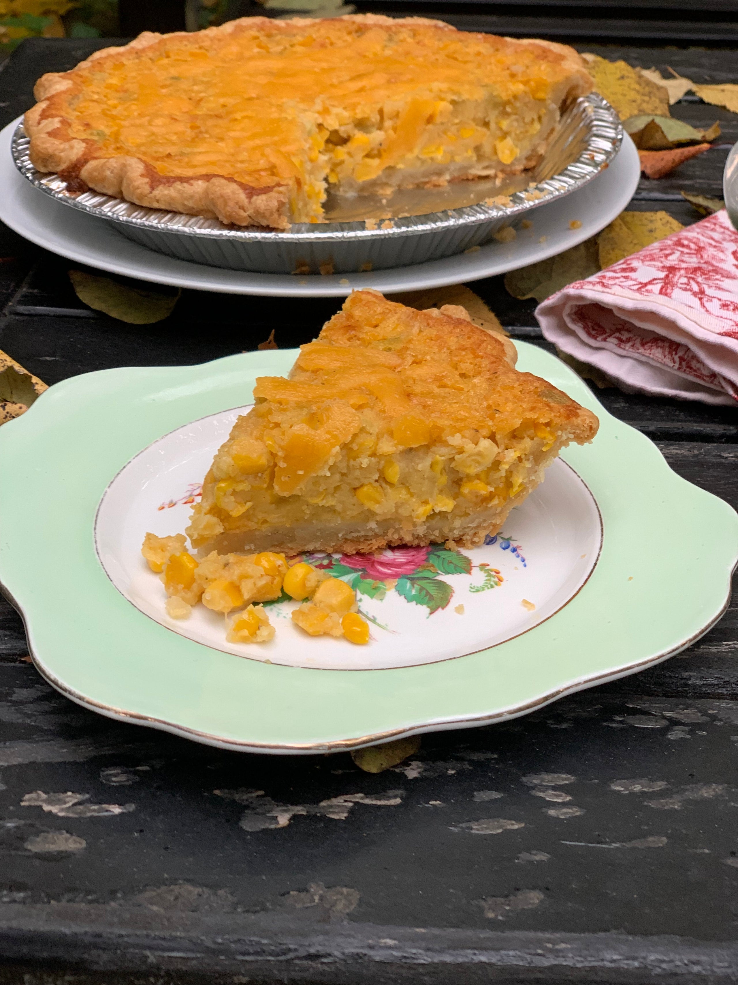 Corn Cheddar Pie | Butter & Crumb Pie Company